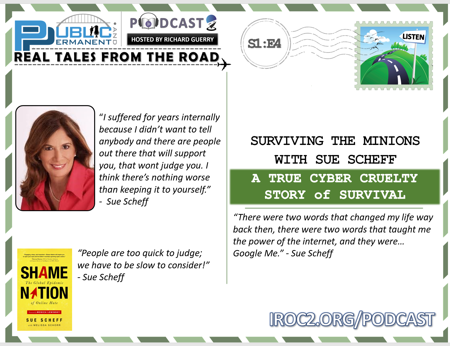Public and Permanent® Podcast Season 1 Episode 4 - Surviving the Minions - A True Cyber Cruelty ...